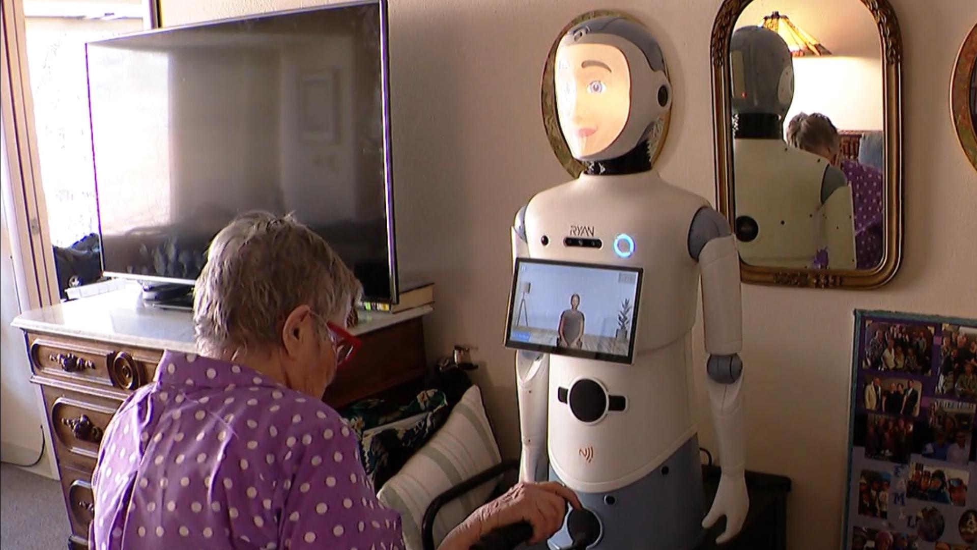 Denver seniors connect with robot Ryan for companionship | 9news.com