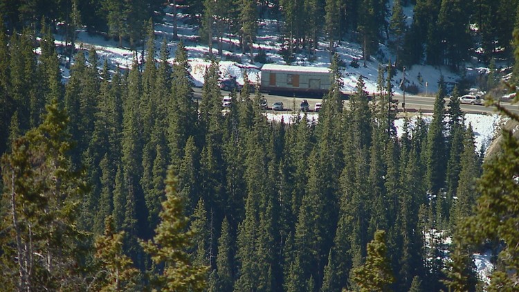 Colorado train depot moved 100 miles to new mountain home | 9news.com