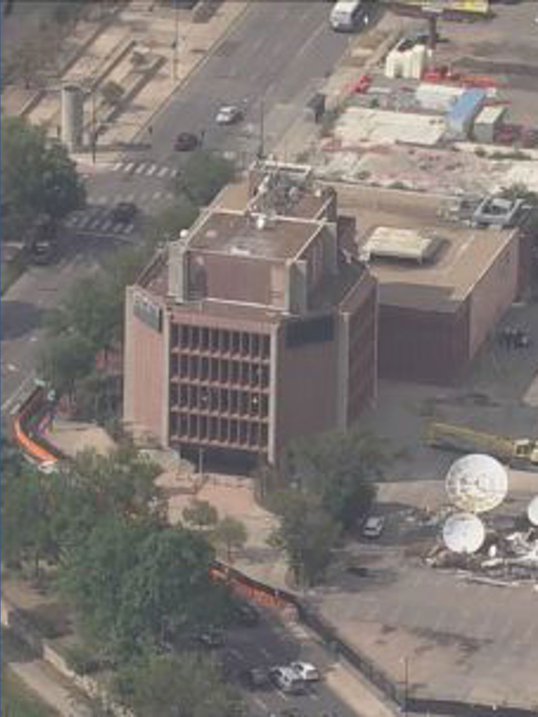 Demolition of KMGH-TV building begins in Denver | 9news.com