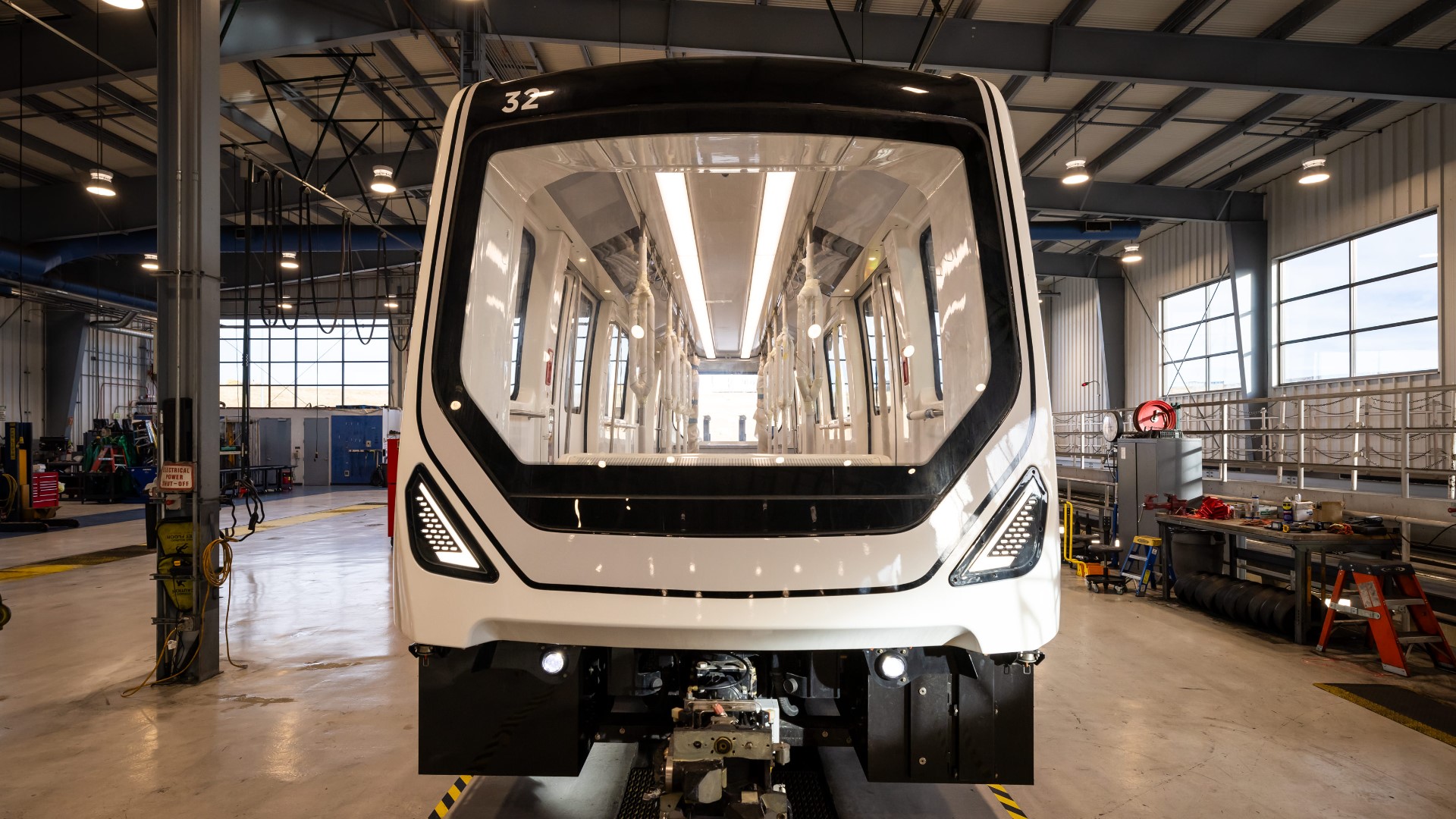 New train cars unveiled at Denver International Airport | 9news.com