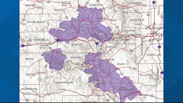 Map shows wolf activity in southern Colorado for first time | 9news.com