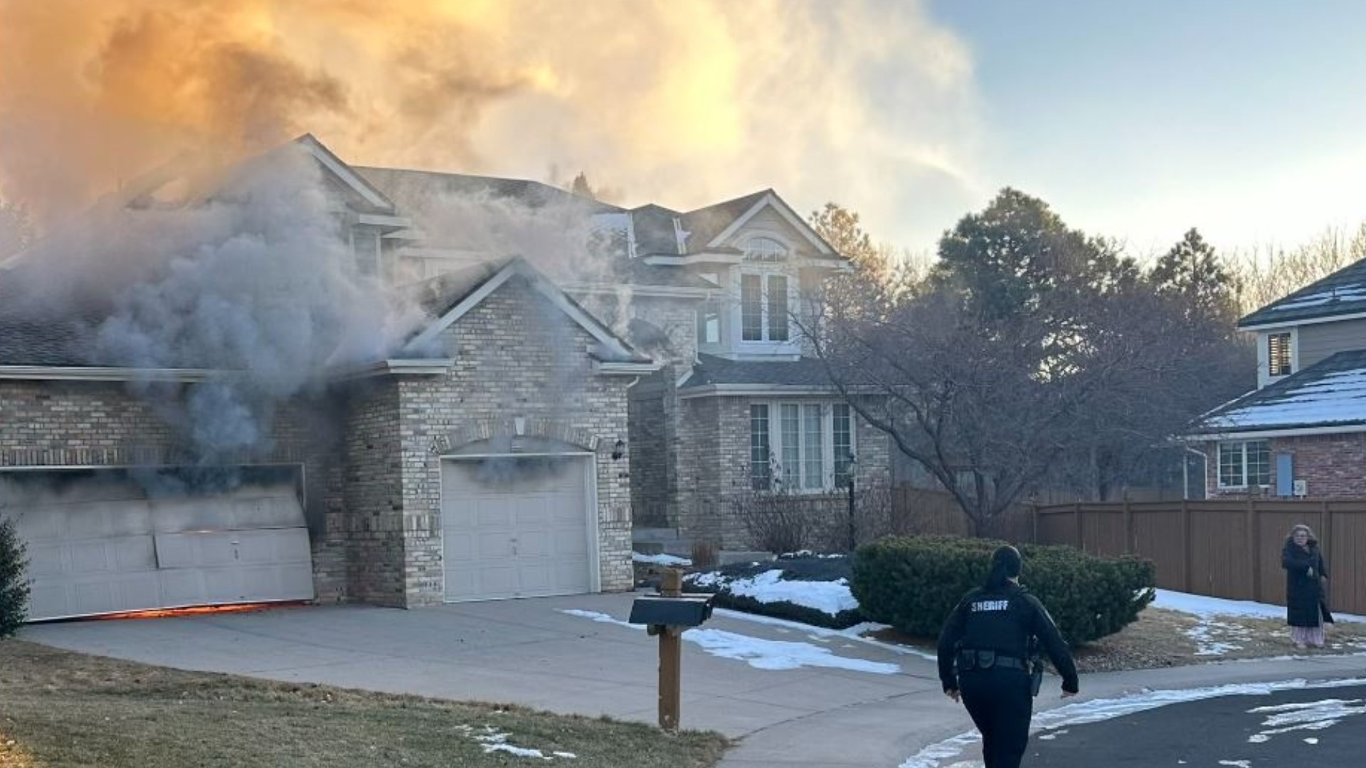 Electric vehicle likley sparked fire inside Centennial garage | 9news.com