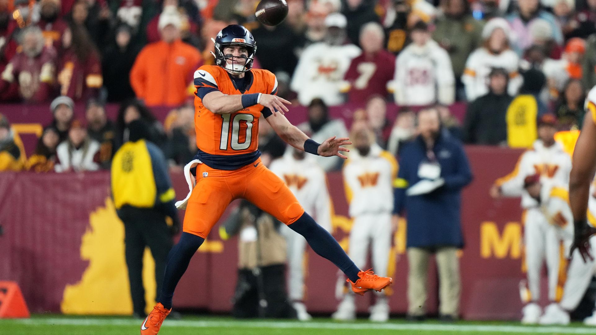Behind clutch Nix, Broncos hang on to defeat Washington, 27-26 in ...