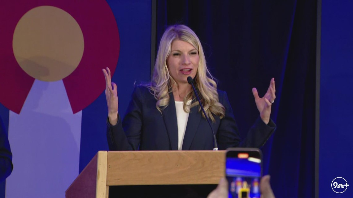 Colorado 2022 midterms: Brittany Pettersen gives victory speech in ...