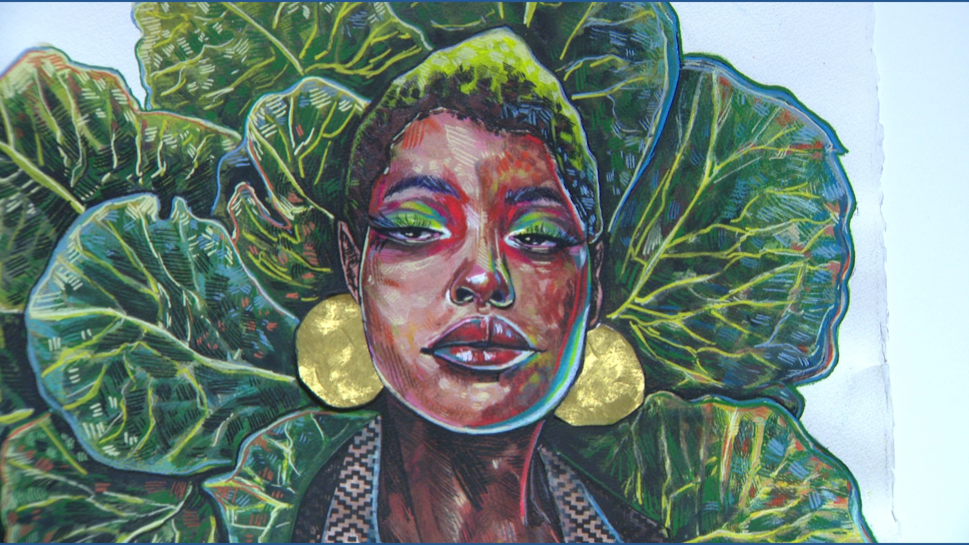 Mixed-media artist Jazz Holmes celebrates southern roots in Denver ...