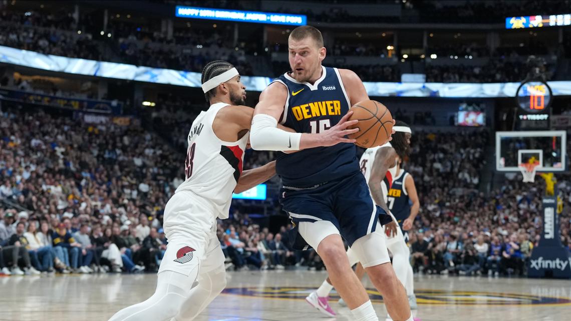 Here's the playoff schedule for the Nuggets | 9news.com