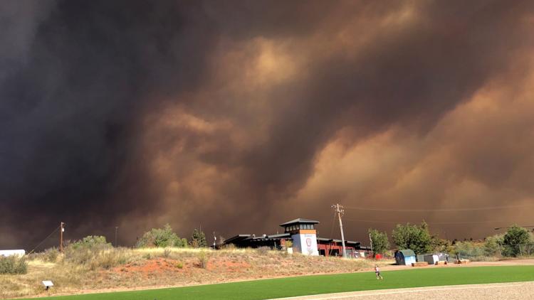 Photos of Cameron Peak Fire: Smoke in Fort Collins, Loveland | 9news.com