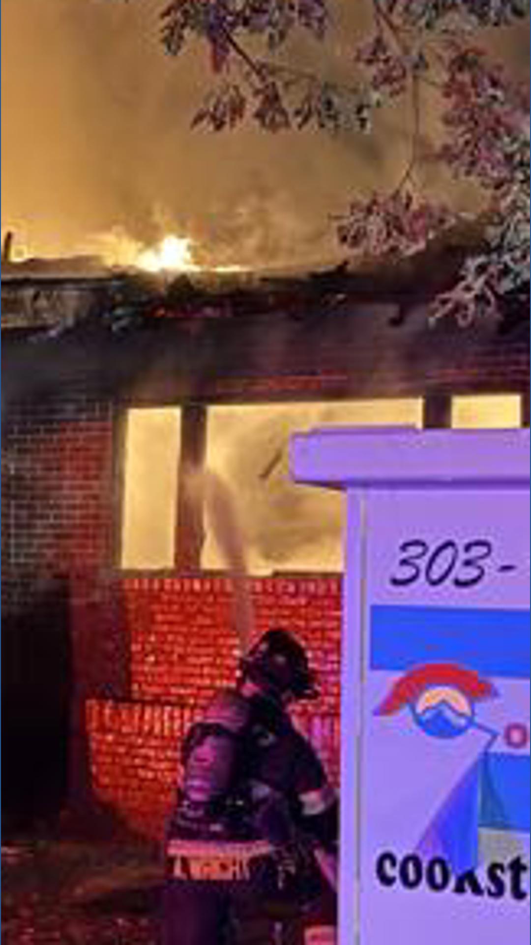 Firefighters battle early morning house fire in Park Hill area of ...