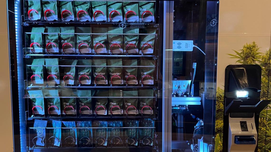 Automated marijuana vending machine opens in Colorado | 9news.com