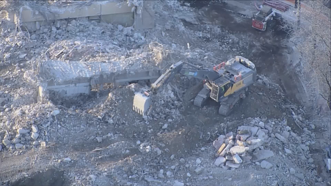KMGH-TV building has been demolished in Denver | 9news.com