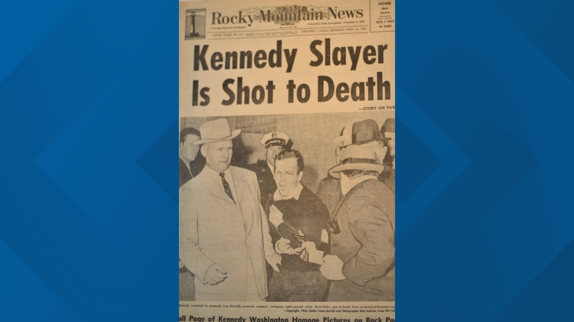 Jfks Assassination After 60 Years The Story Of One Iconic Photo