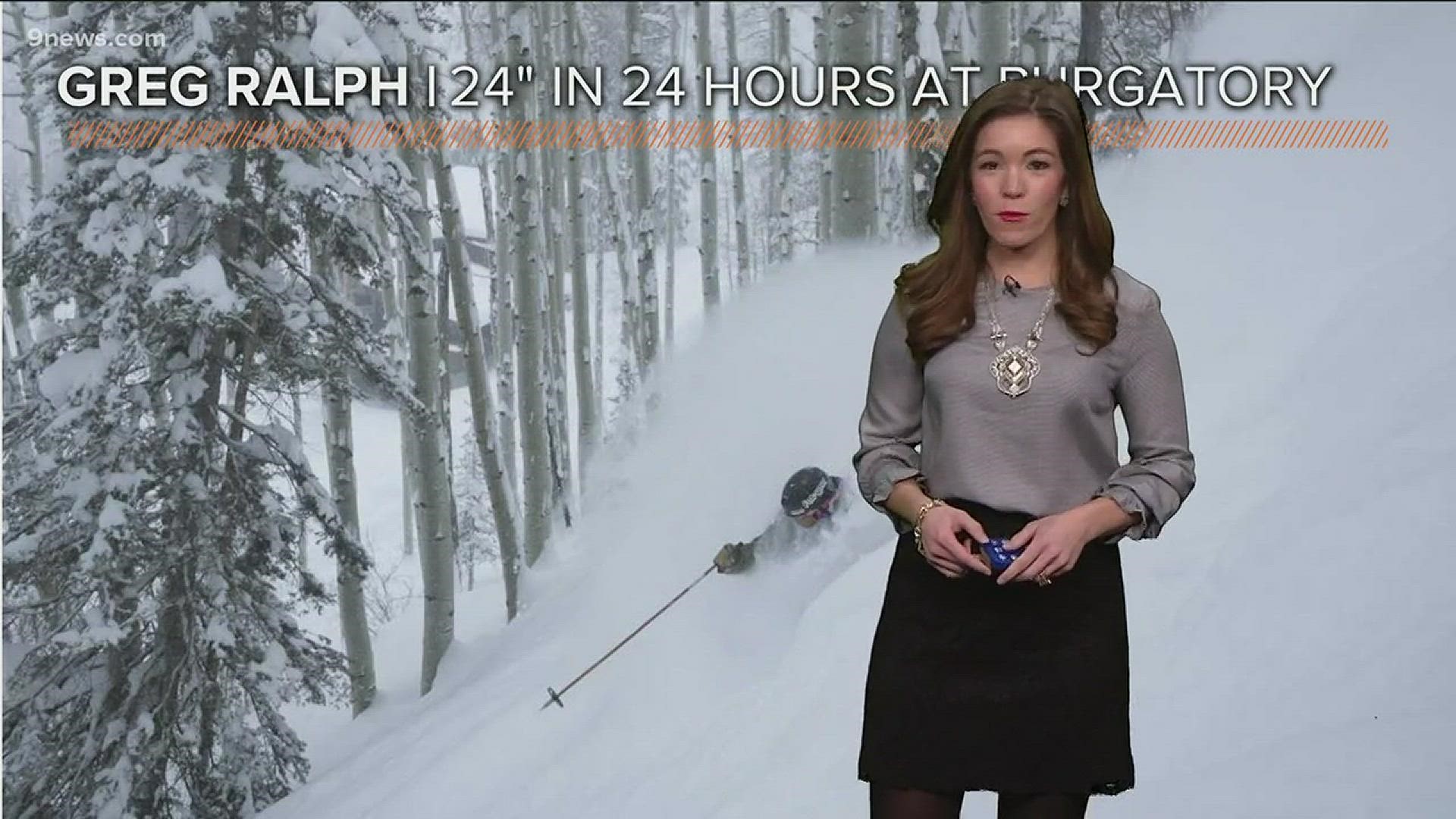 Cold and snowy afternoon around Denver | 9news.com