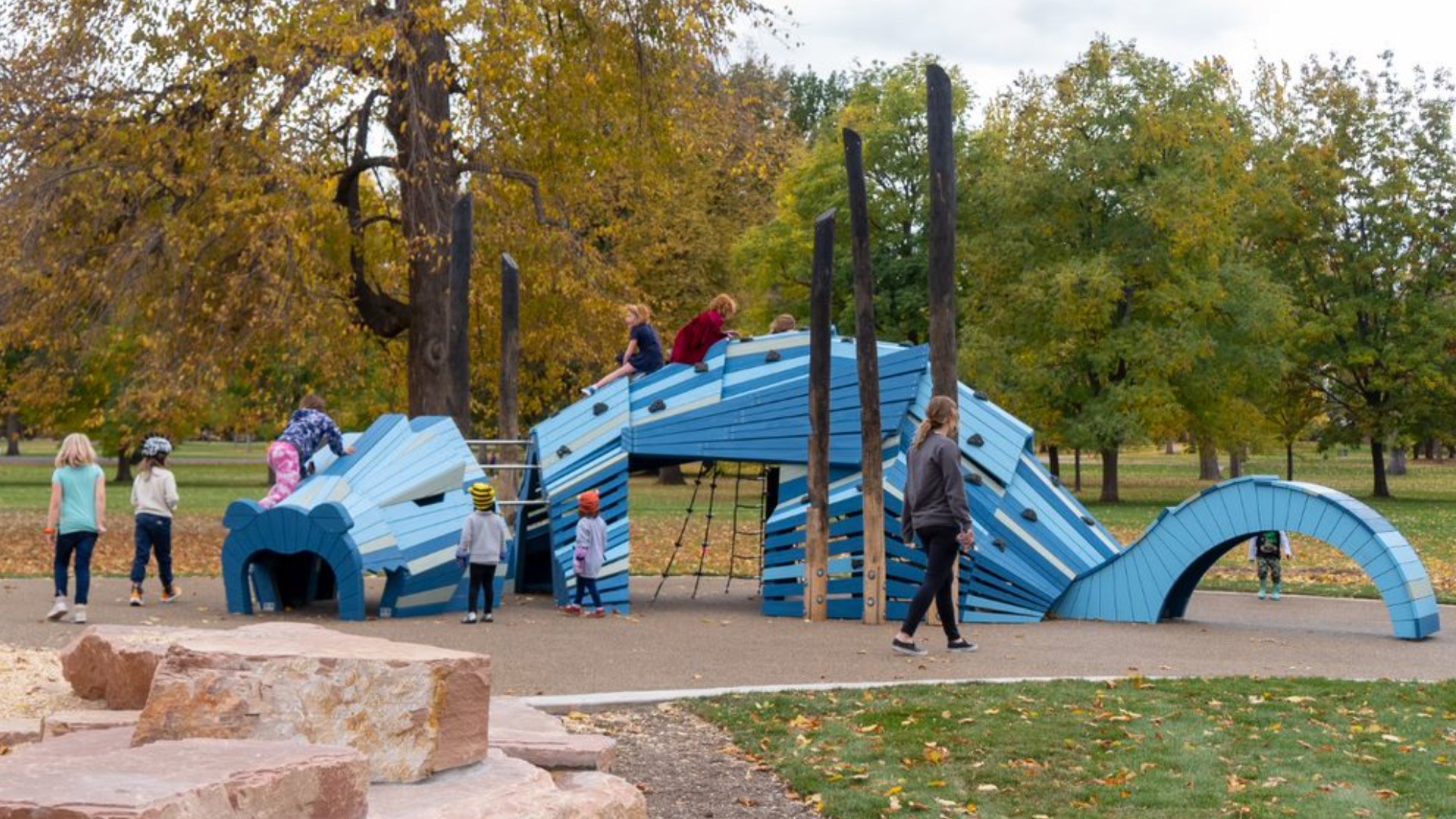 Denver's City Park gets a new playground | 9news.com