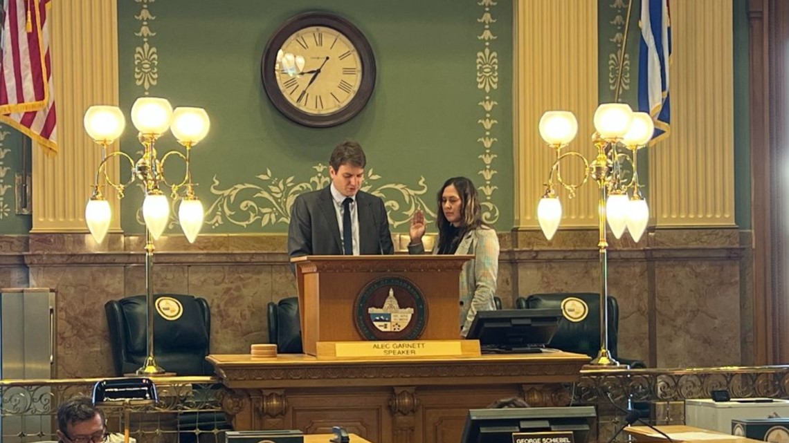 Amy Parks sworn in to represent House District 51 | 9news.com