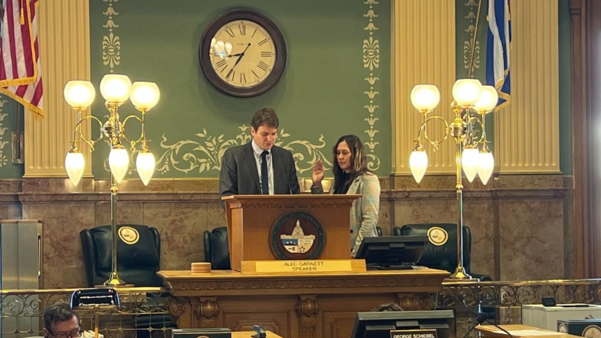 Amy Parks sworn in to represent House District 51 | 9news.com