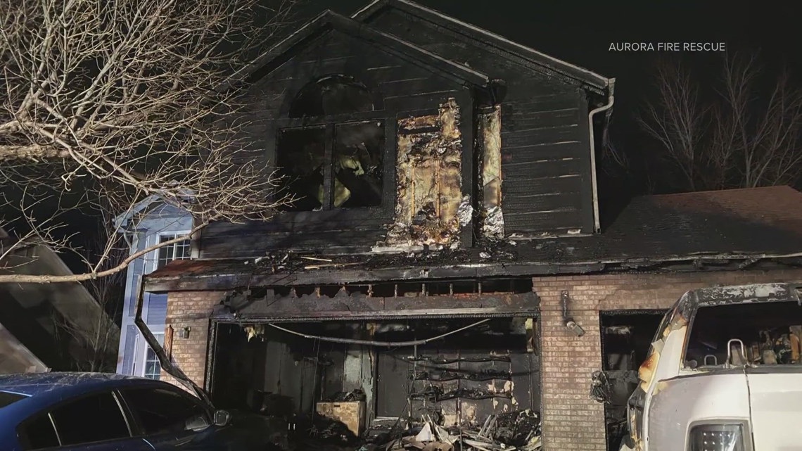 Family displaced after house fire in Aurora | 9news.com