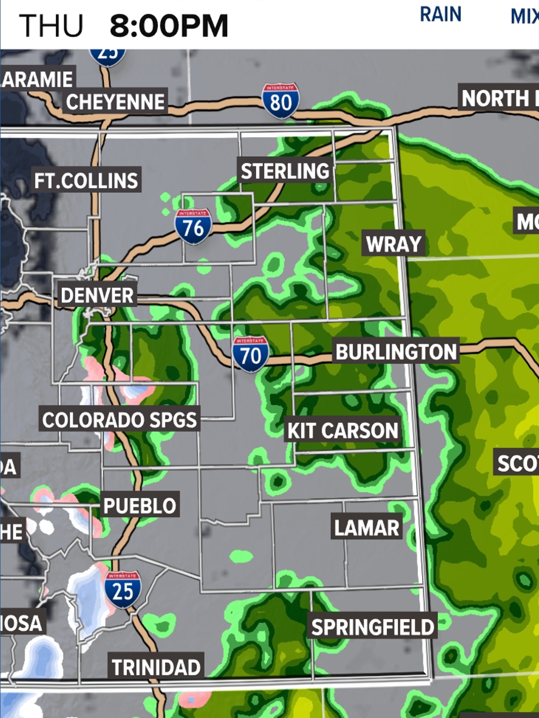 Denver, Colorado, Front Range weather forecast | 9news.com