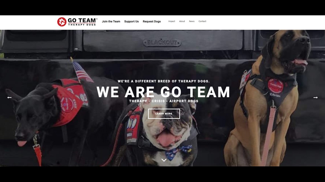 Go Team Therapy Dogs | 9news.com