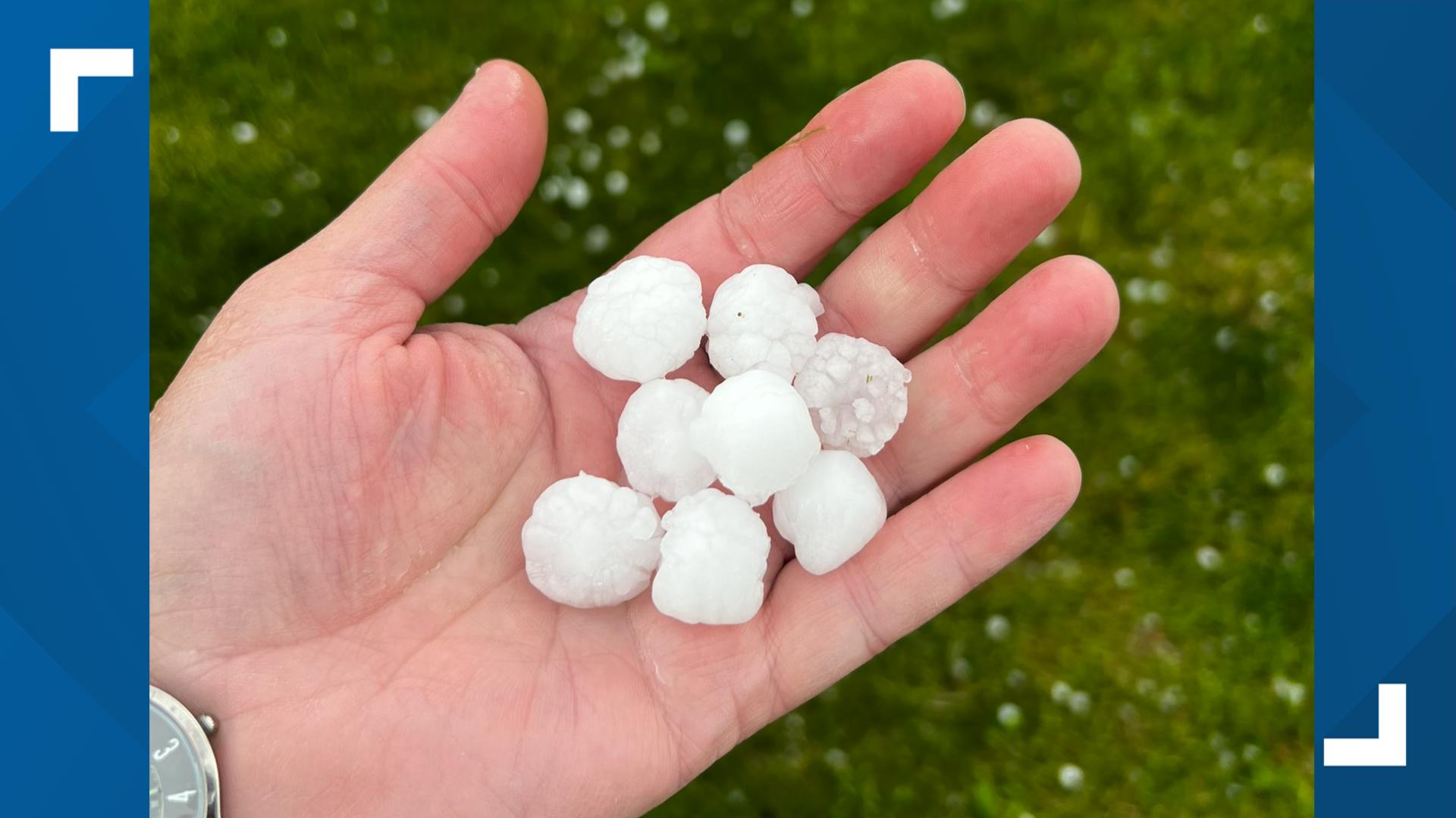 Baseball-sized hail clobbers eastern Colorado town of Yuma | 9news.com