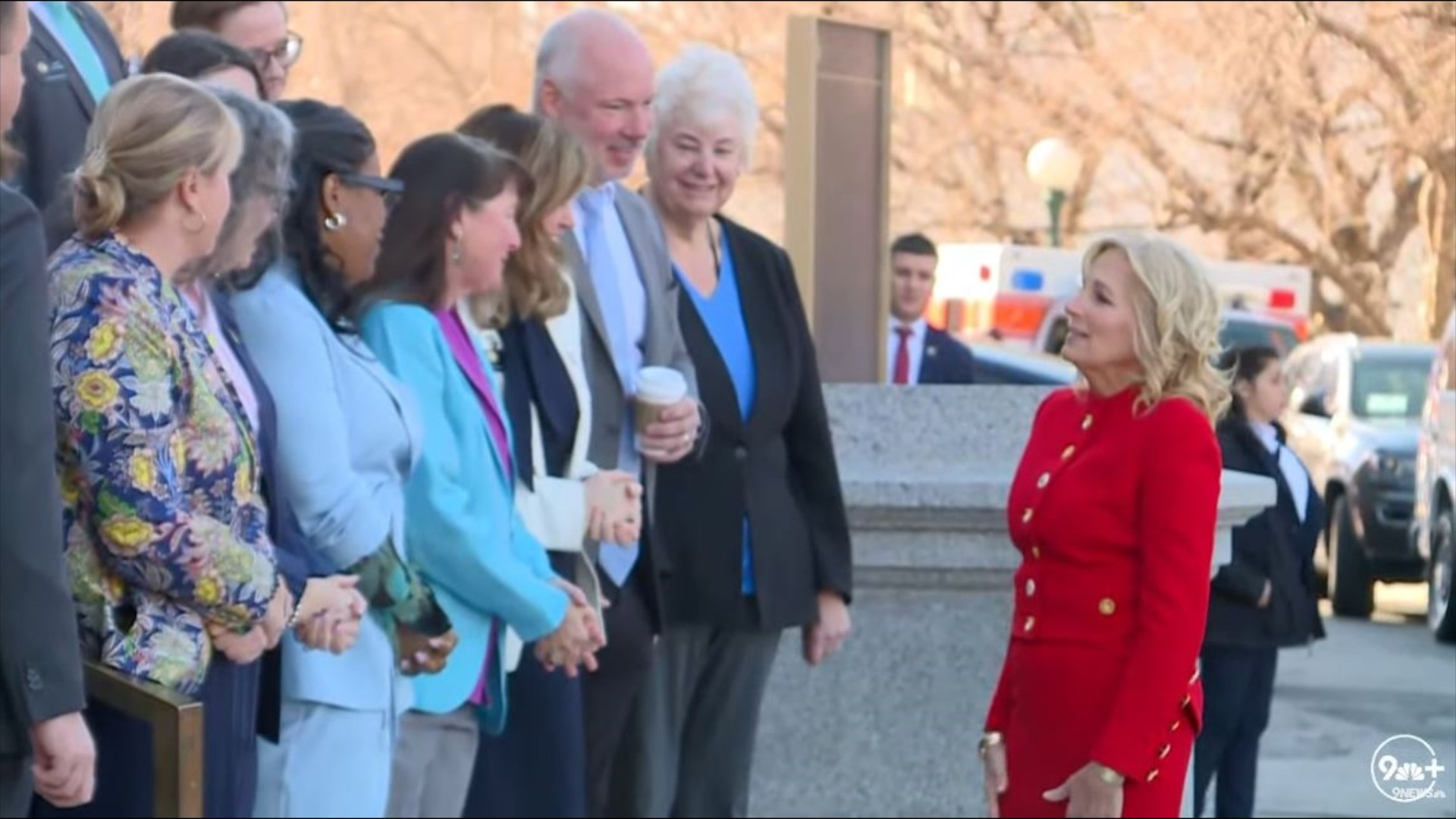 First Lady Jill Biden arrives in Colorado | 9news.com