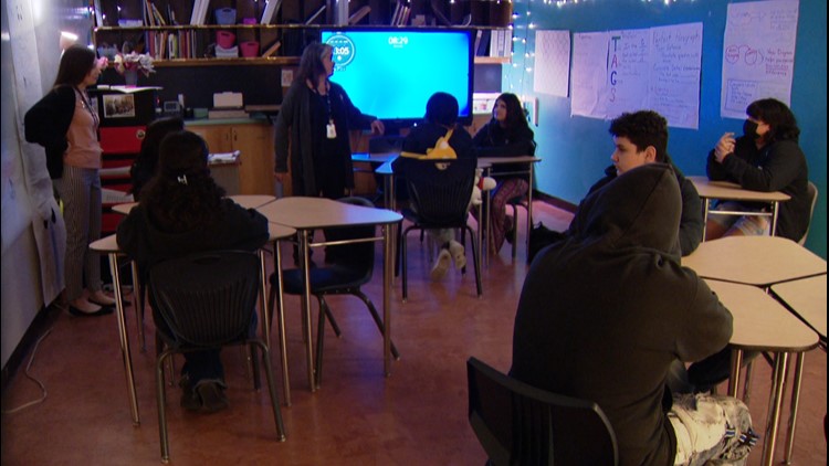 Building relationships is a Denver middle school's focus | 9news.com