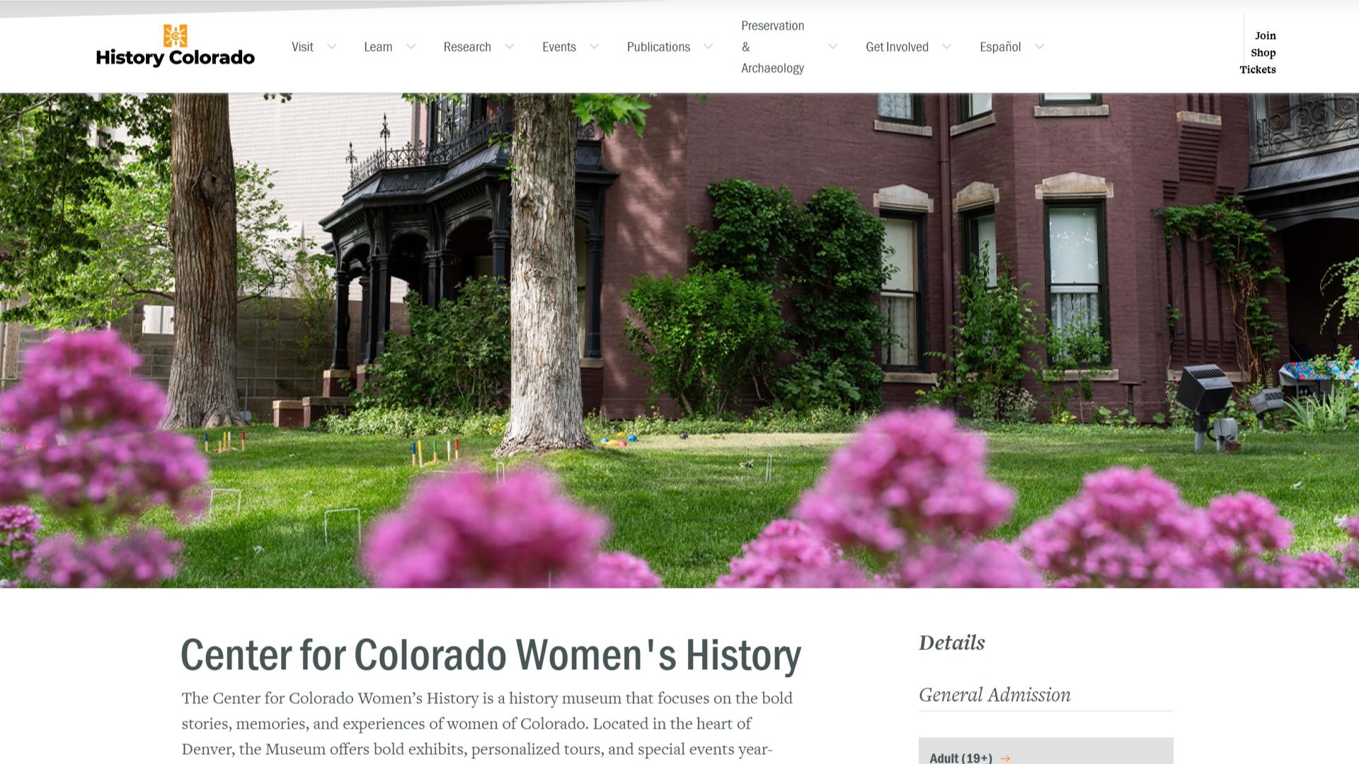 Celebrate Women at the Center for Colorado Women's History | 9news.com