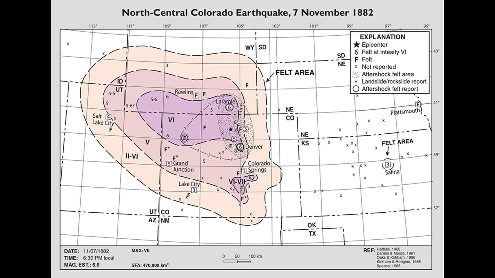 Colorado's Big One hit over 140 years ago | 9news.com