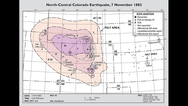 Colorado's Big One hit over 140 years ago | 9news.com