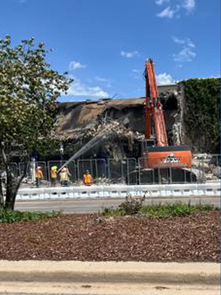 Former Crate & Barrel, Sears demolished in Denver for redevelopment ...
