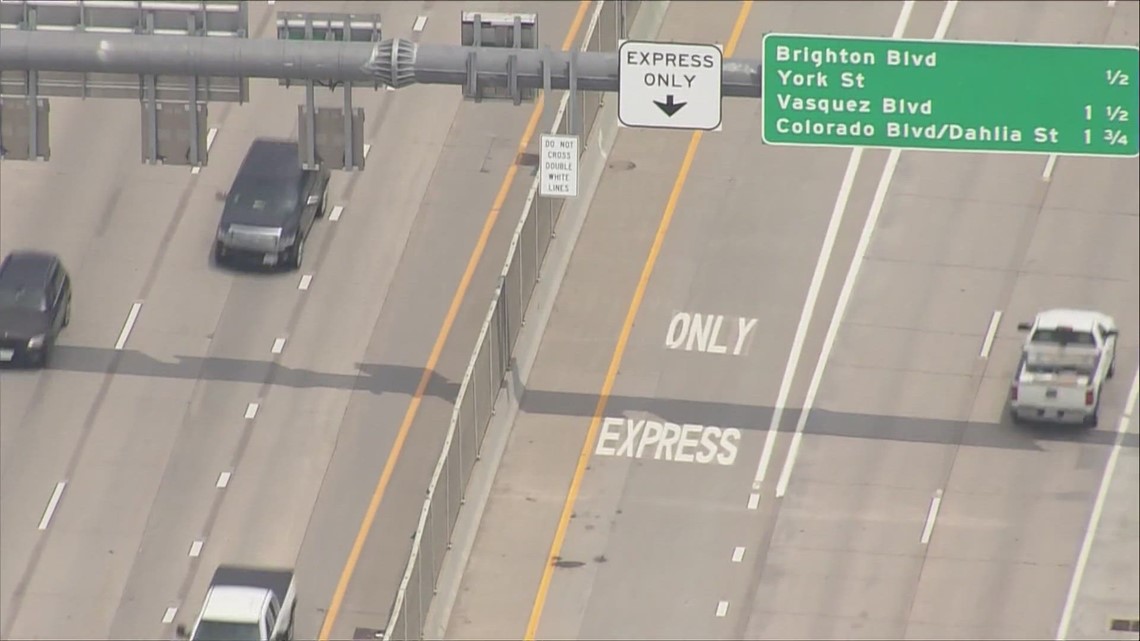 CDOT has issued 20,000 fines for express lane violations | 9news.com