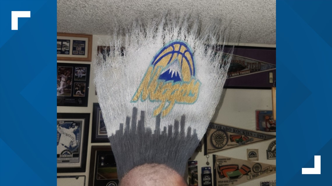 'Mile High Mohawk' helps bar owner cheer on Nuggets in style | 9news.com