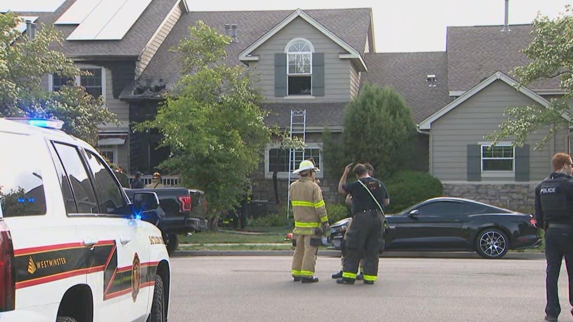 Residents hurt in Westminster townhome fire escaped through window ...