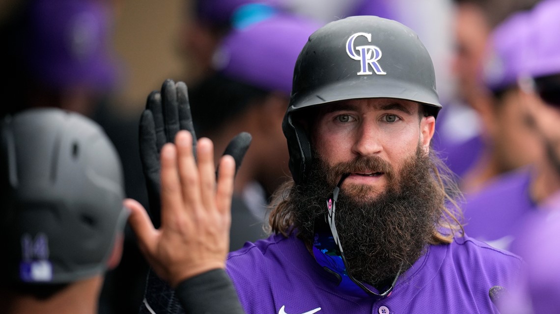 What did Charlie Blackmon look like without a beard? | 9news.com