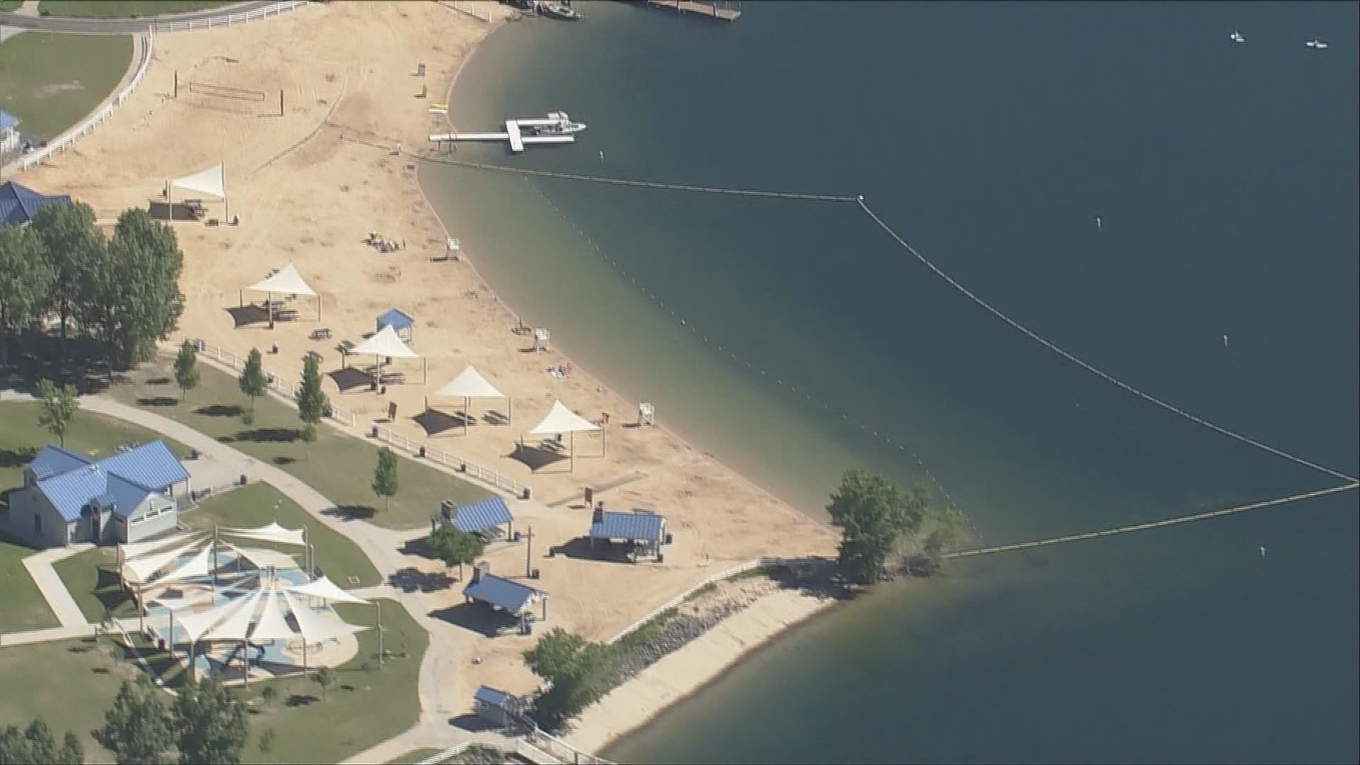 Aerial footage: Aurora Reservoir | 9news.com