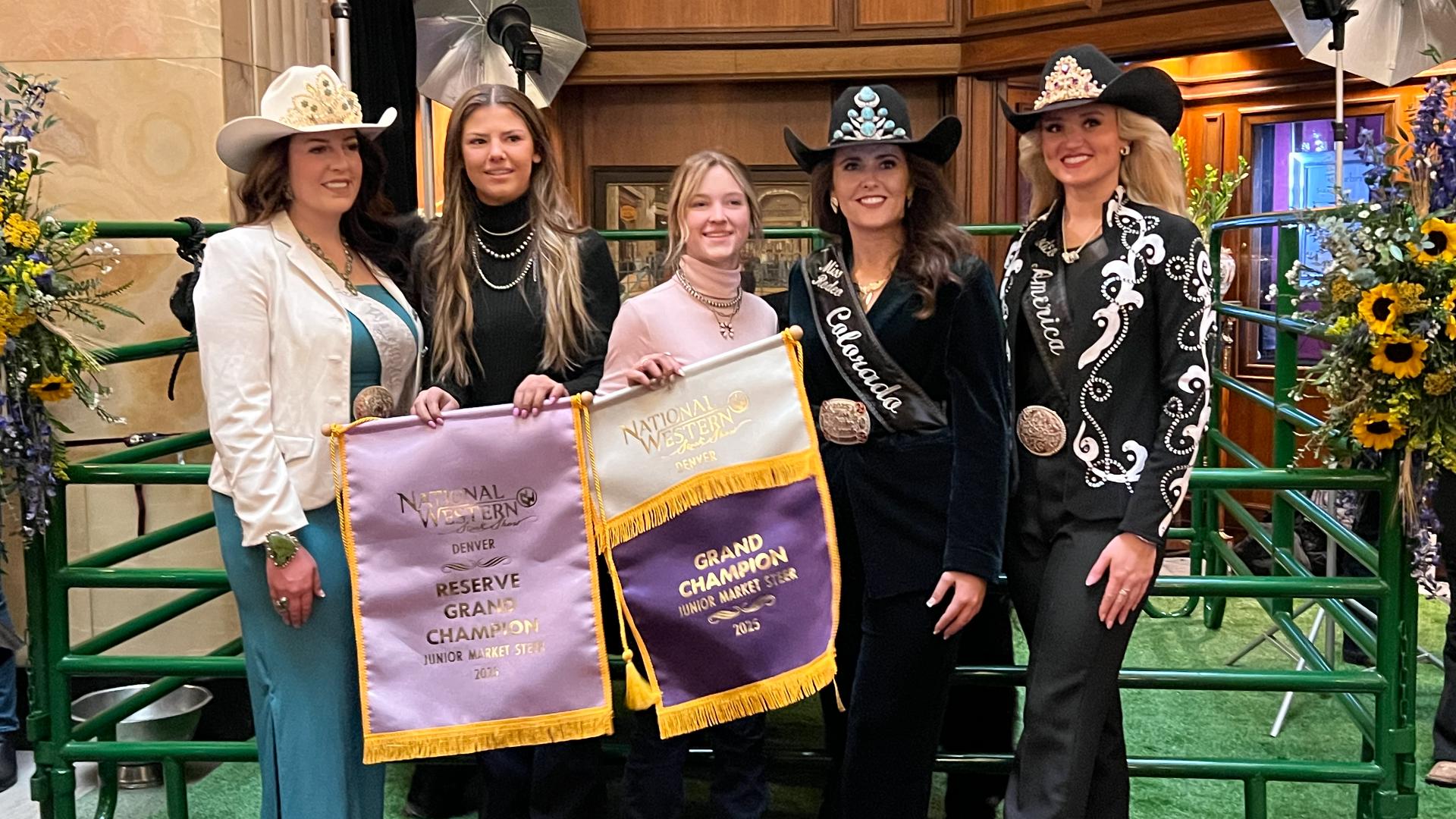 Brown Palace hotel hosts grand champion steers of 2025 Stock Show ...
