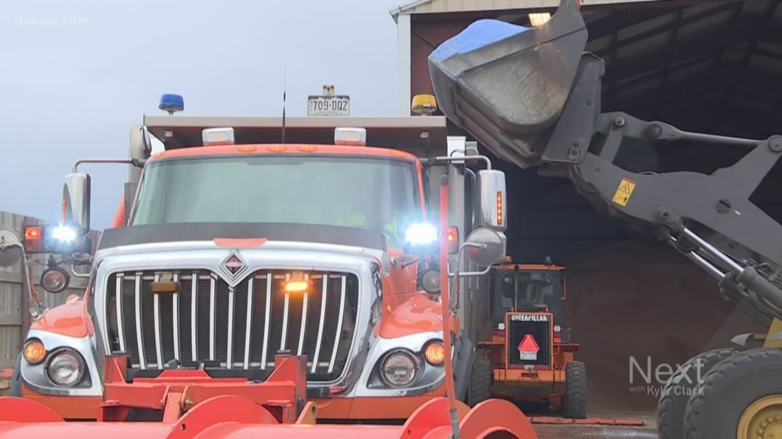 CDOT, Denver plow crews prep for blast of snow, freezing temps | 9news.com