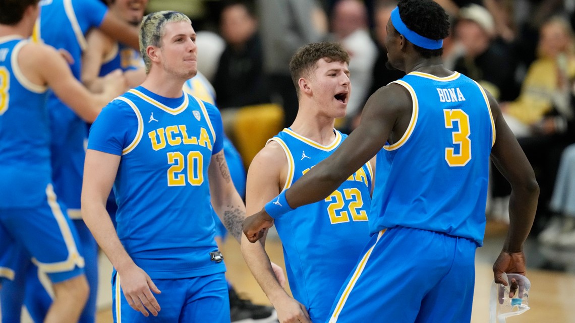 Jaime Jaquez scores 17 points, No. 4 UCLA beats Colorado | 9news.com