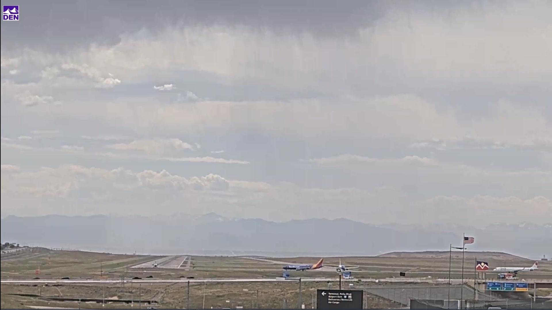 Flights delayed at Denver International Airport due to thunderstorms ...