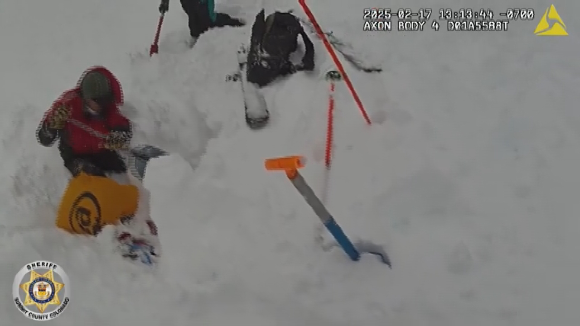 Colorado snowmobiler rescued after being buried in avalanche on Monday ...