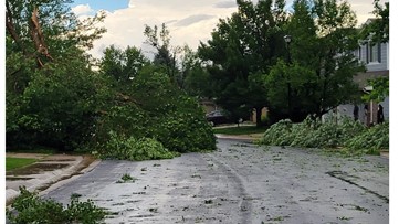Tornado causes damage in Highlands Ranch, Colorado | 9news.com