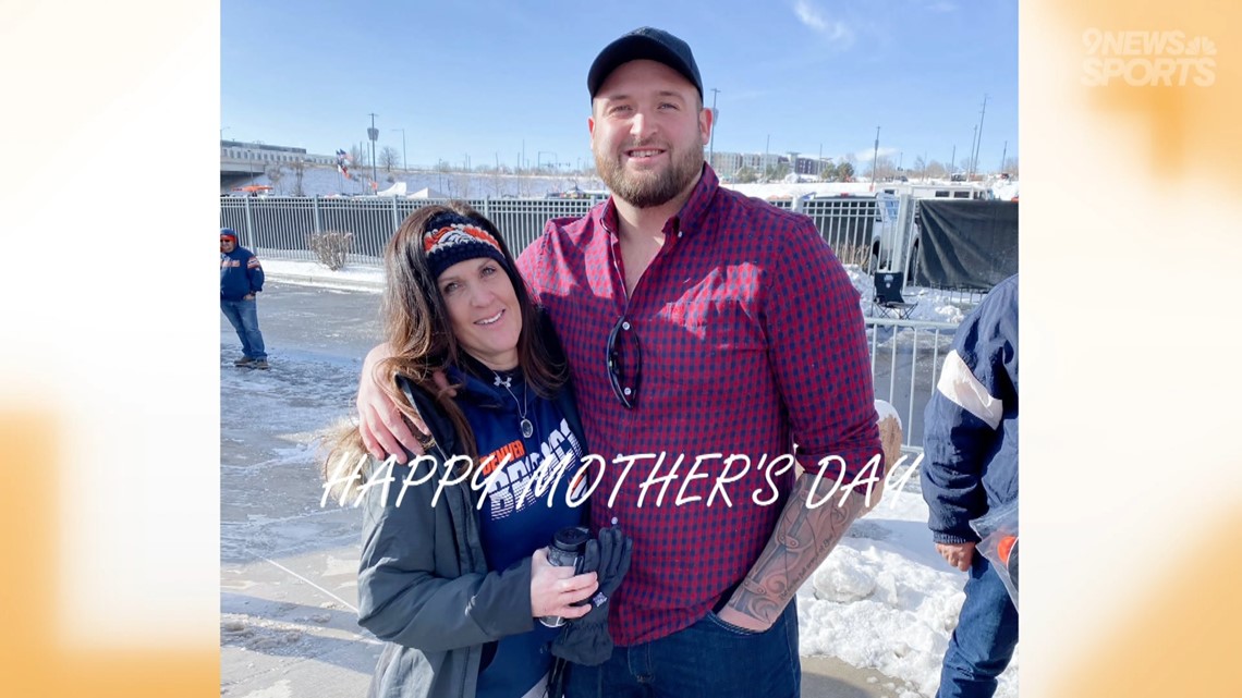 Denver Broncos Dalton Risner Mother's Day 2020 | 9news.com