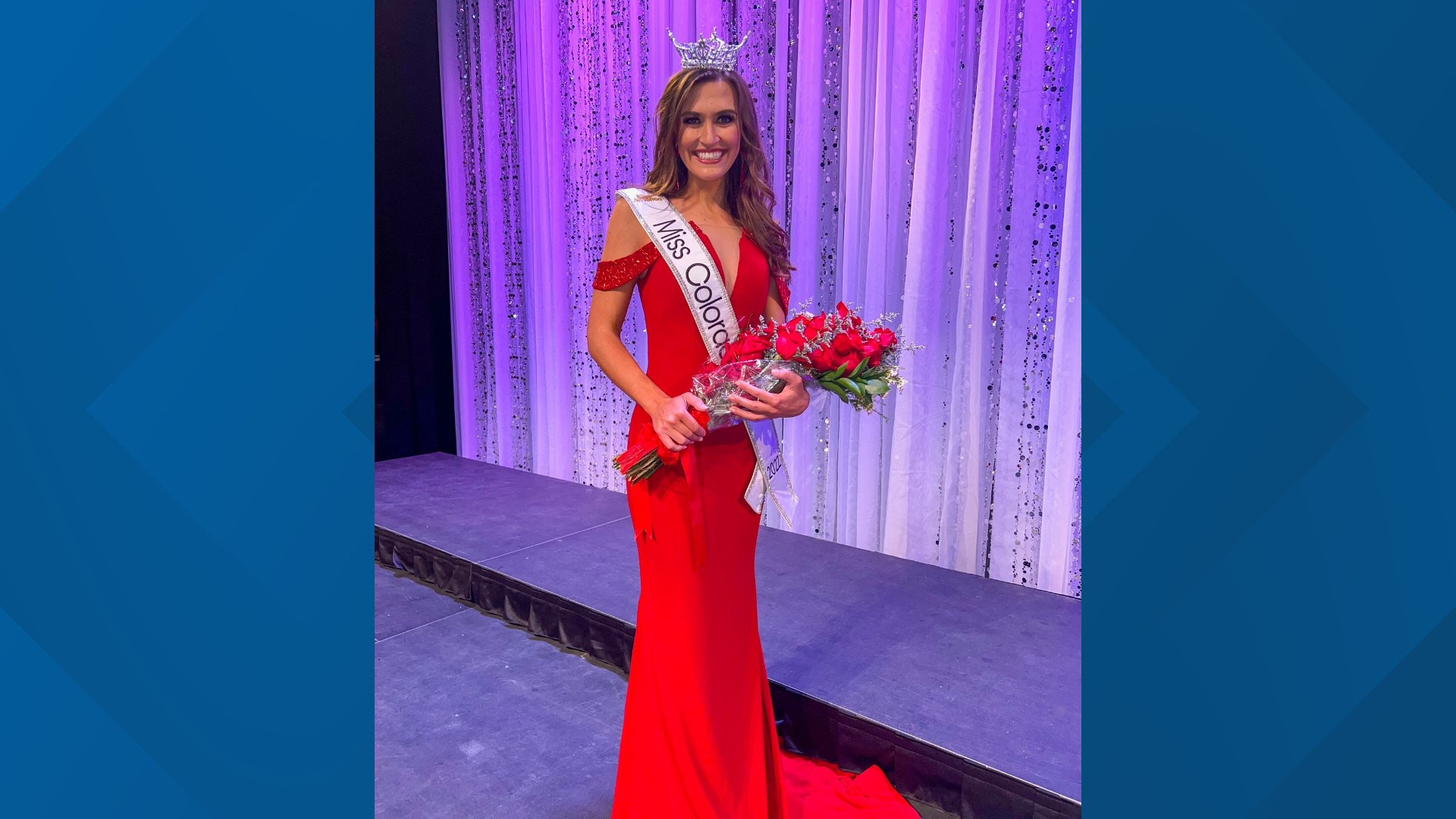 Savannah Cavanaugh wins state title of Miss Colorado 2022 | 9news.com