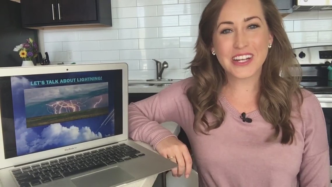 A lightning lesson and science experiment with Meteorologist Kylie ...