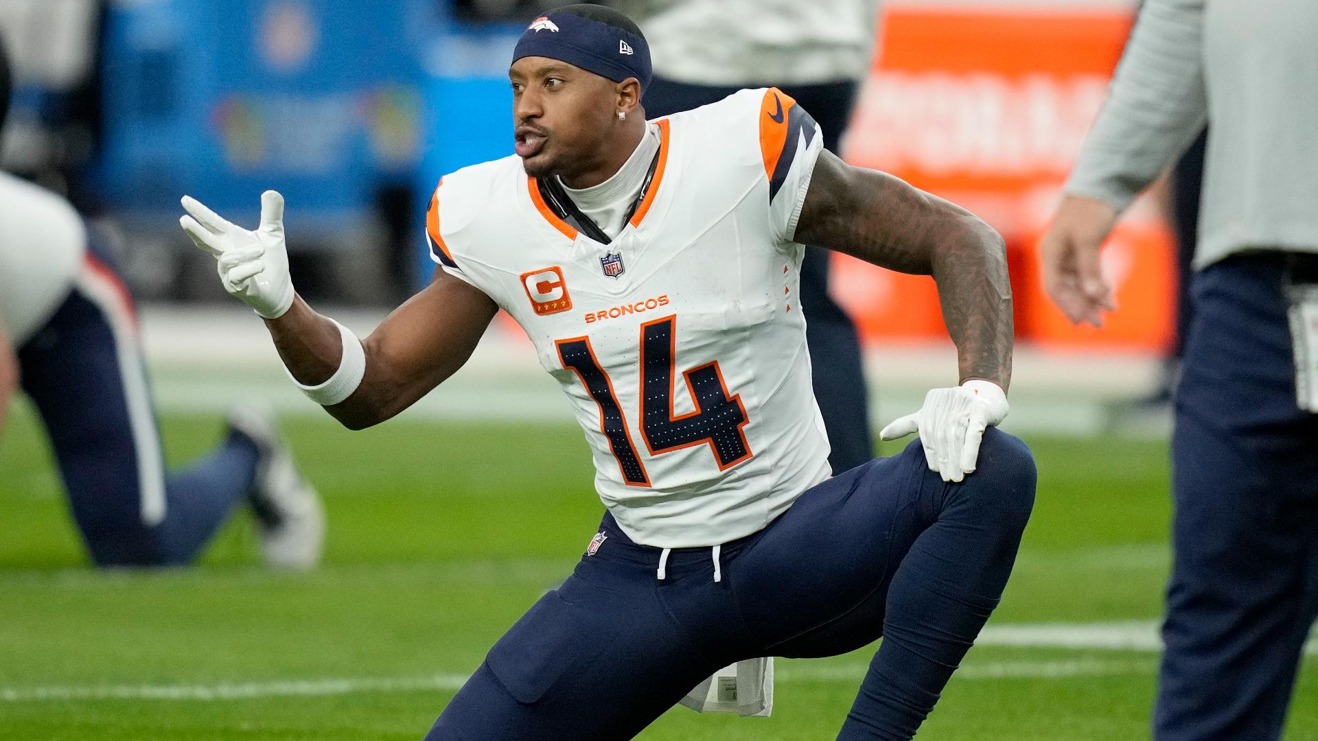 Bo Nix to Courtland Sutton touchdowns lift Broncos past Raiders | 9news.com