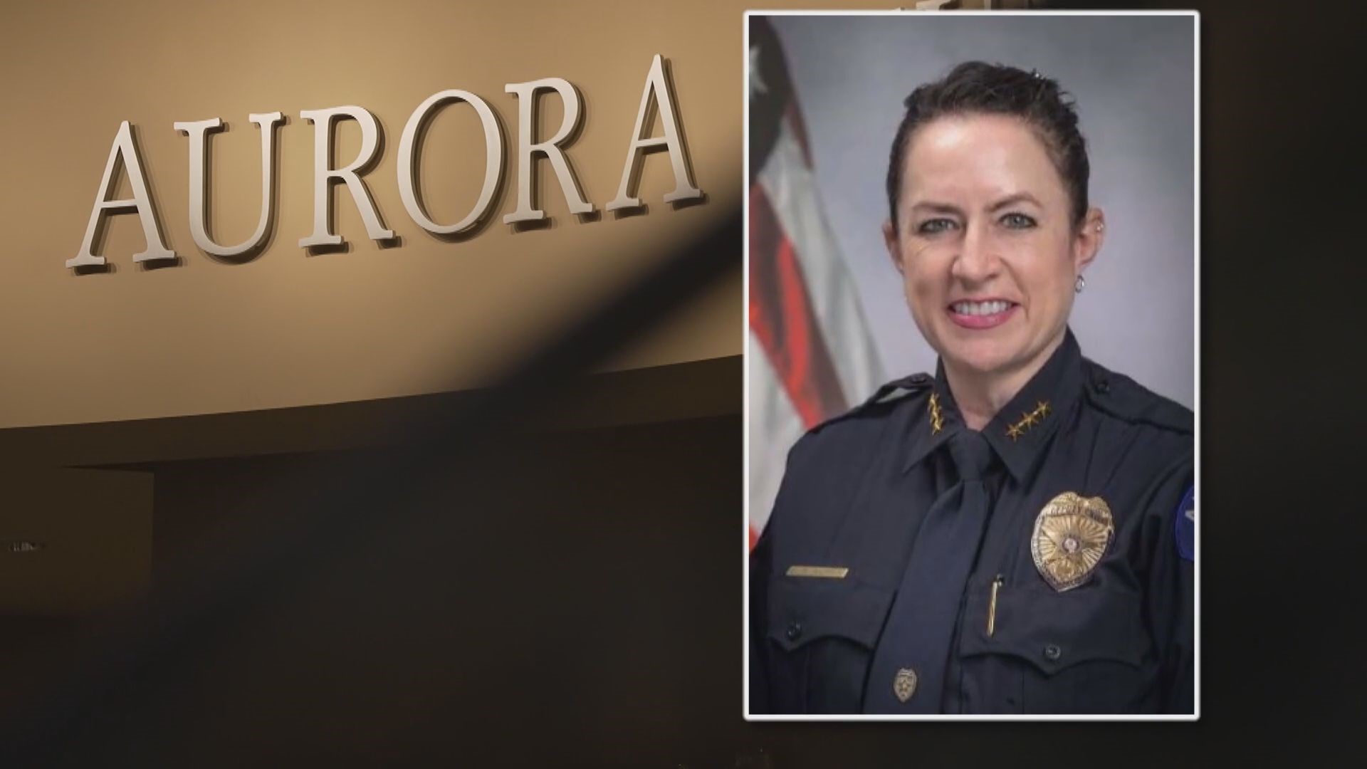 Heather Morris sworn in as Aurora PD interim chief | 9news.com