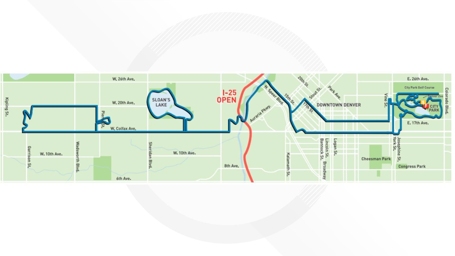 Road closures, traffic impacts for 2024 Denver Colfax Marathon | 9news.com
