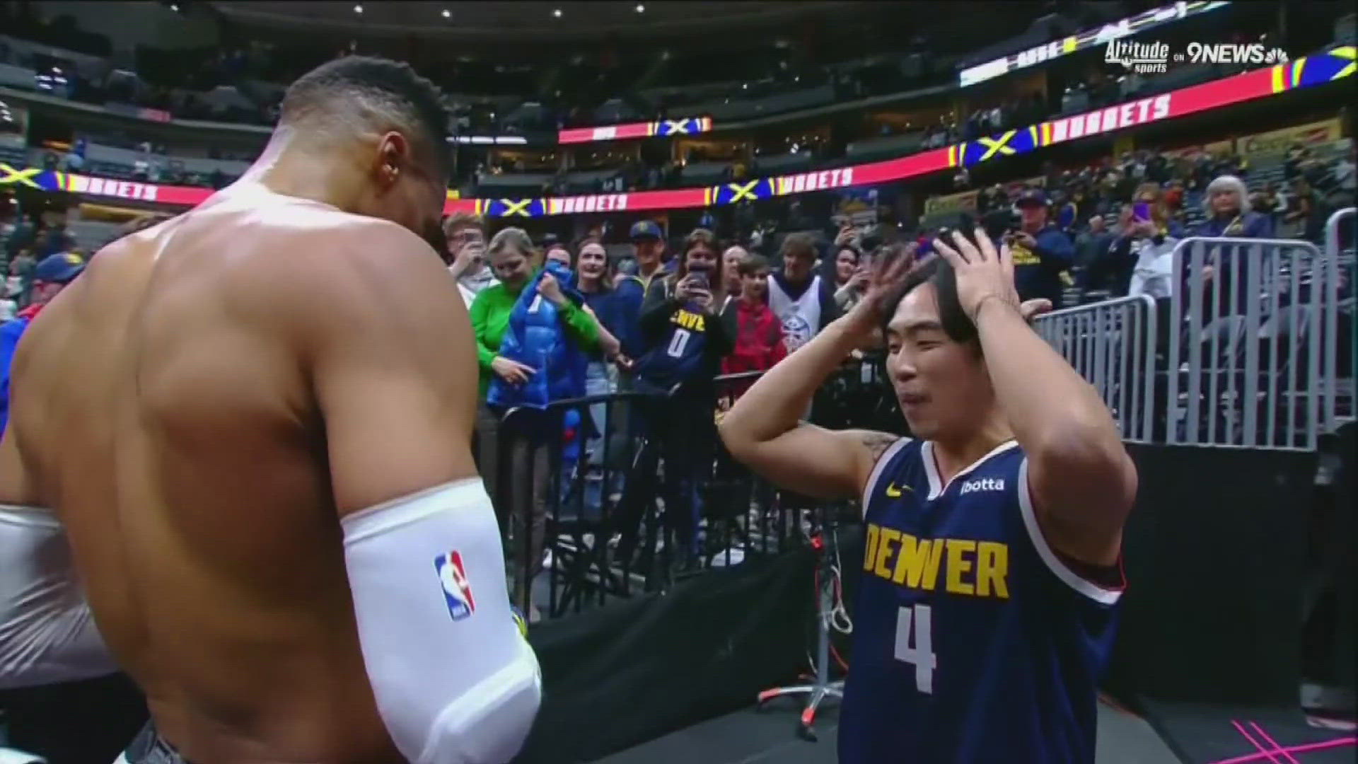 South Korean fan meets NBA hero Westbrook in Denver | 9news.com