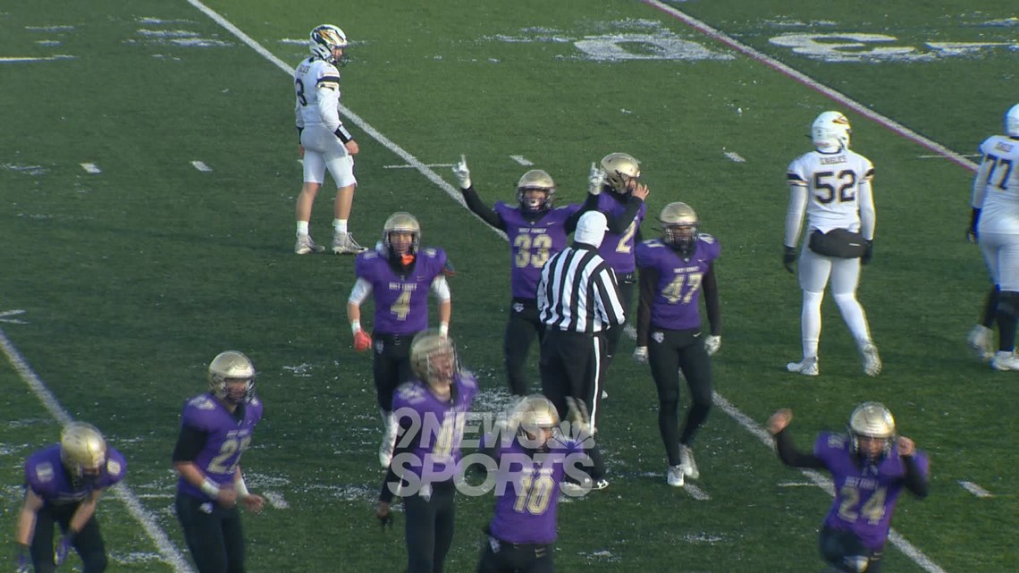 Holy Family defeats Thompson Valley in 3A football semifinals | 9news.com