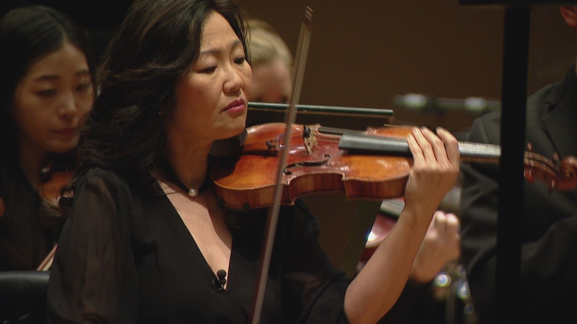 Concertmaster grateful for her 25-year journey in music | 9news.com