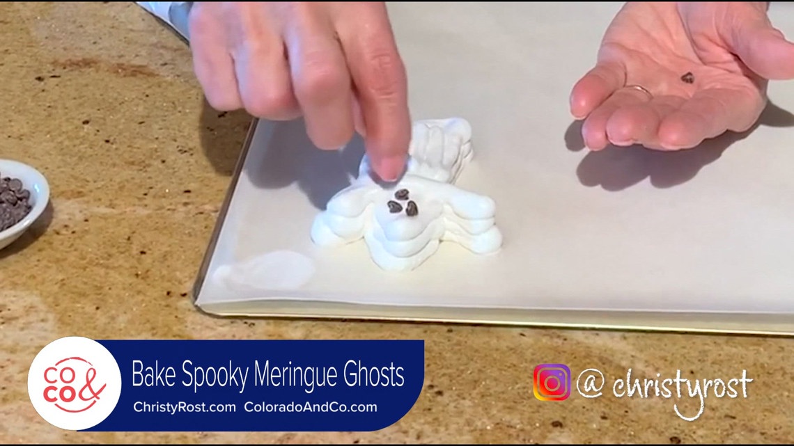 Make a Spooky Treat with the Kids - Christy Rost's Meringue Ghosts ...